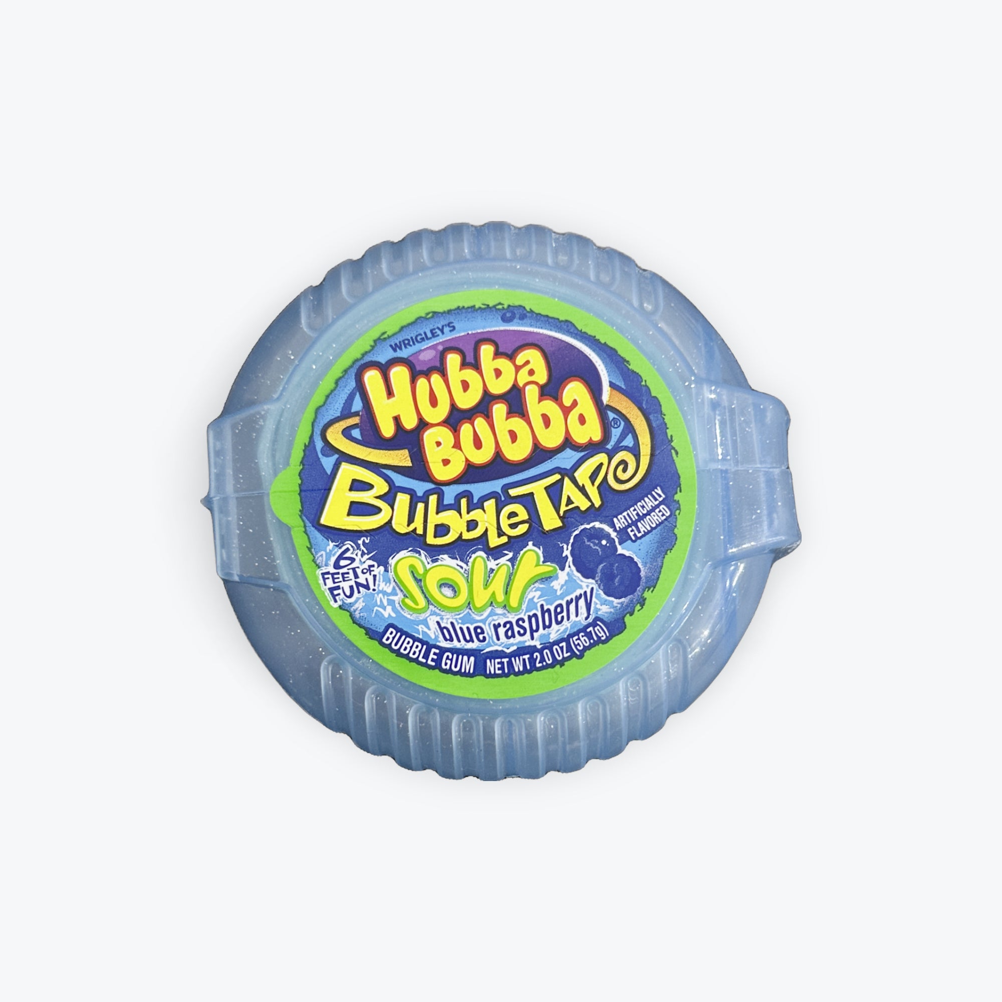Hubba Bubba Tape - Sour Blue Raspberry | Quincy's Candy Shop